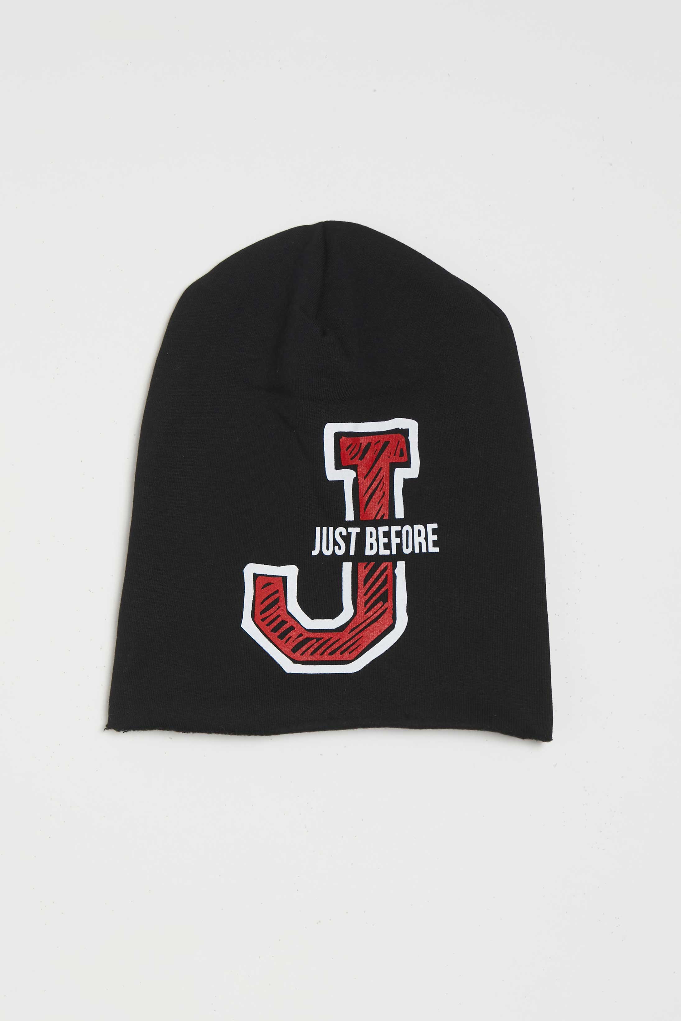 Accessori JB4 | Beanie Black Felpa Logo | Beanie unisex per look unici ...